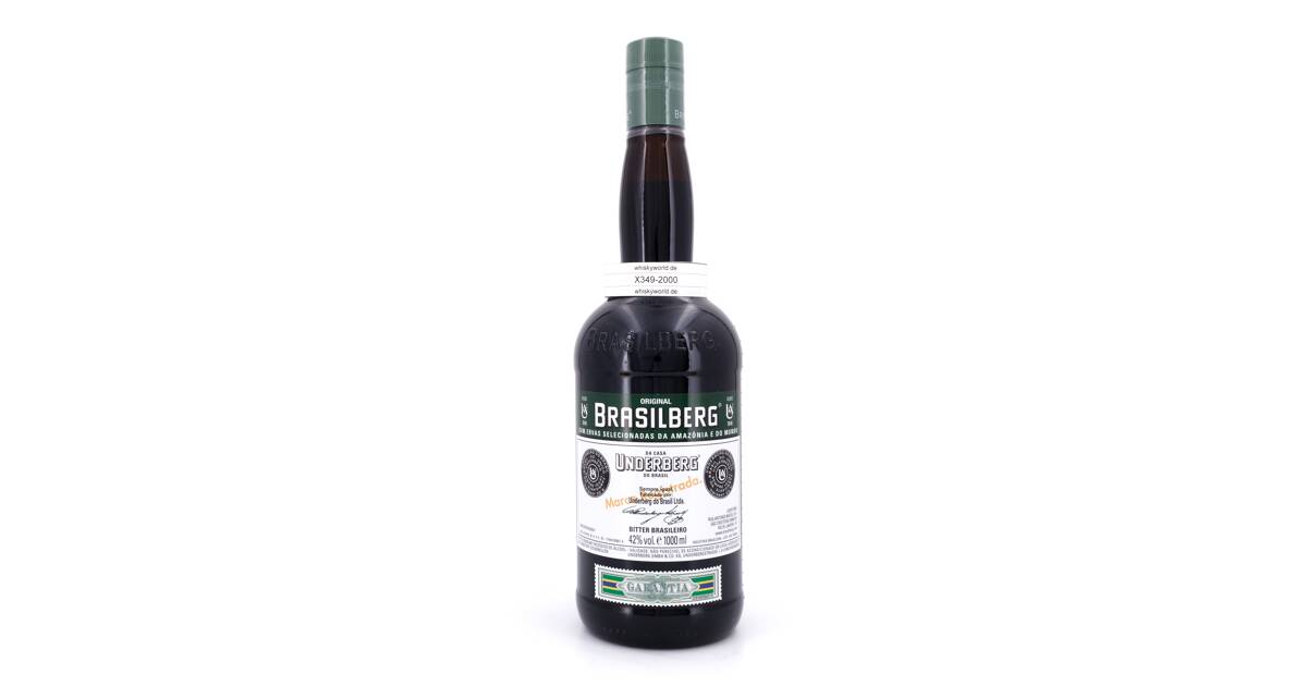 Brasilberg Original Brasilberg Da Casa Underberg Do Brasil 1 Liter/ 42. ...