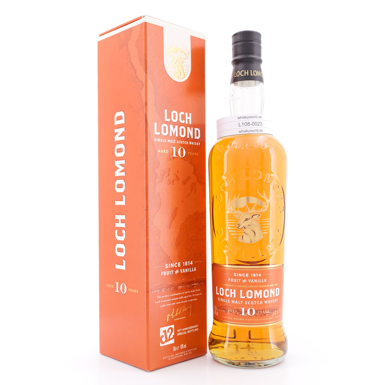 Loch Lomond 10 Jahre c12 10th Anniversary Special Bottling 0,70 Liter ...