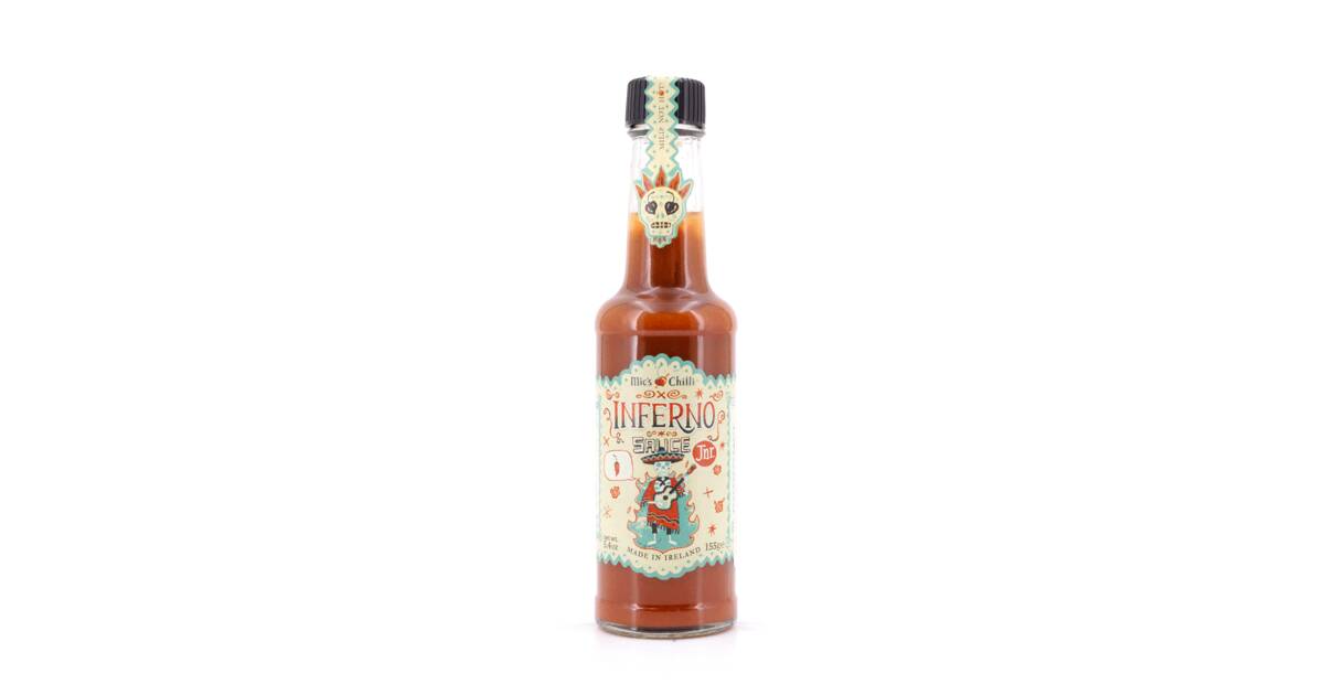 Mic's Chilli Inferno Junior scharfe Chili-Sauce 1 Habanero-Chili pro ...