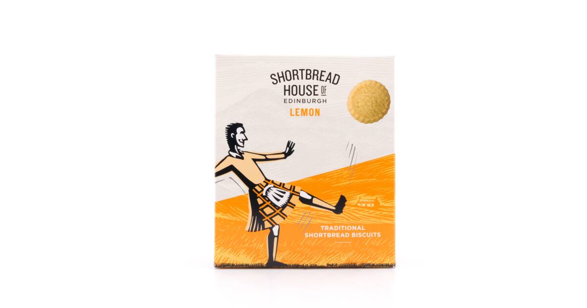 Shortbread House of Edinburgh Shortbread Kekse mit Lemon Bites Rounds ...